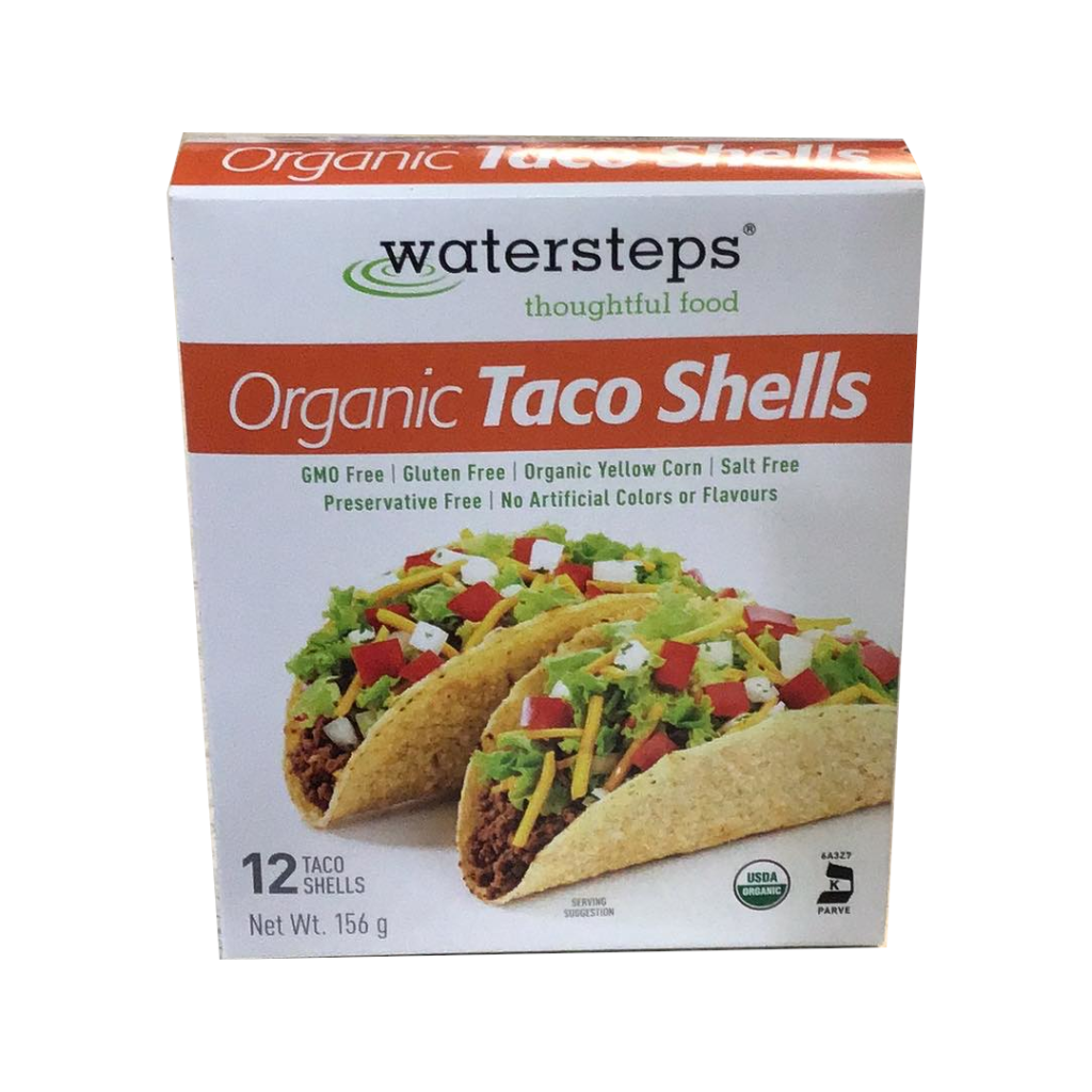 Watersteps - Organic Taco Shells 12 pack | The Wholefood Pantry Palm Beach