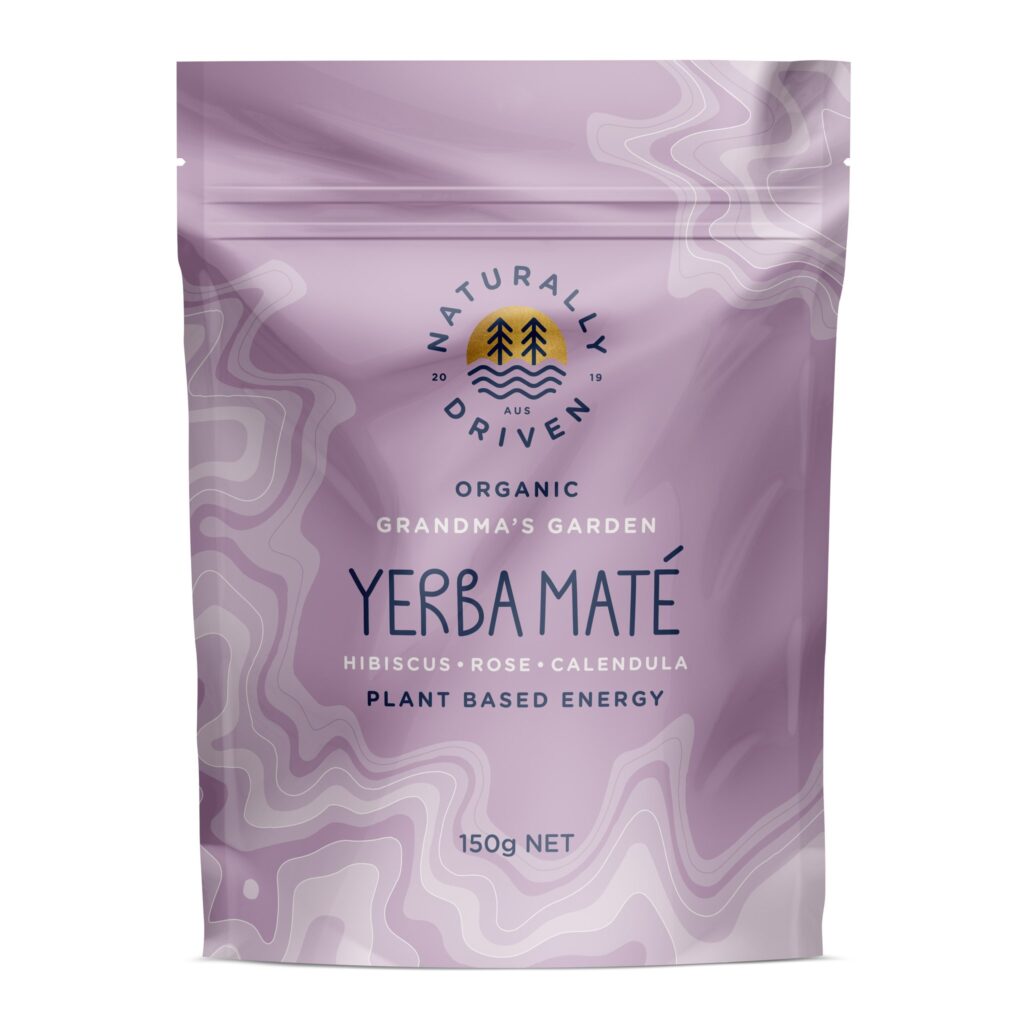 Naturally Driven - Yerba Mate Grandma's Garden Loose Leaf Tea 130g ...